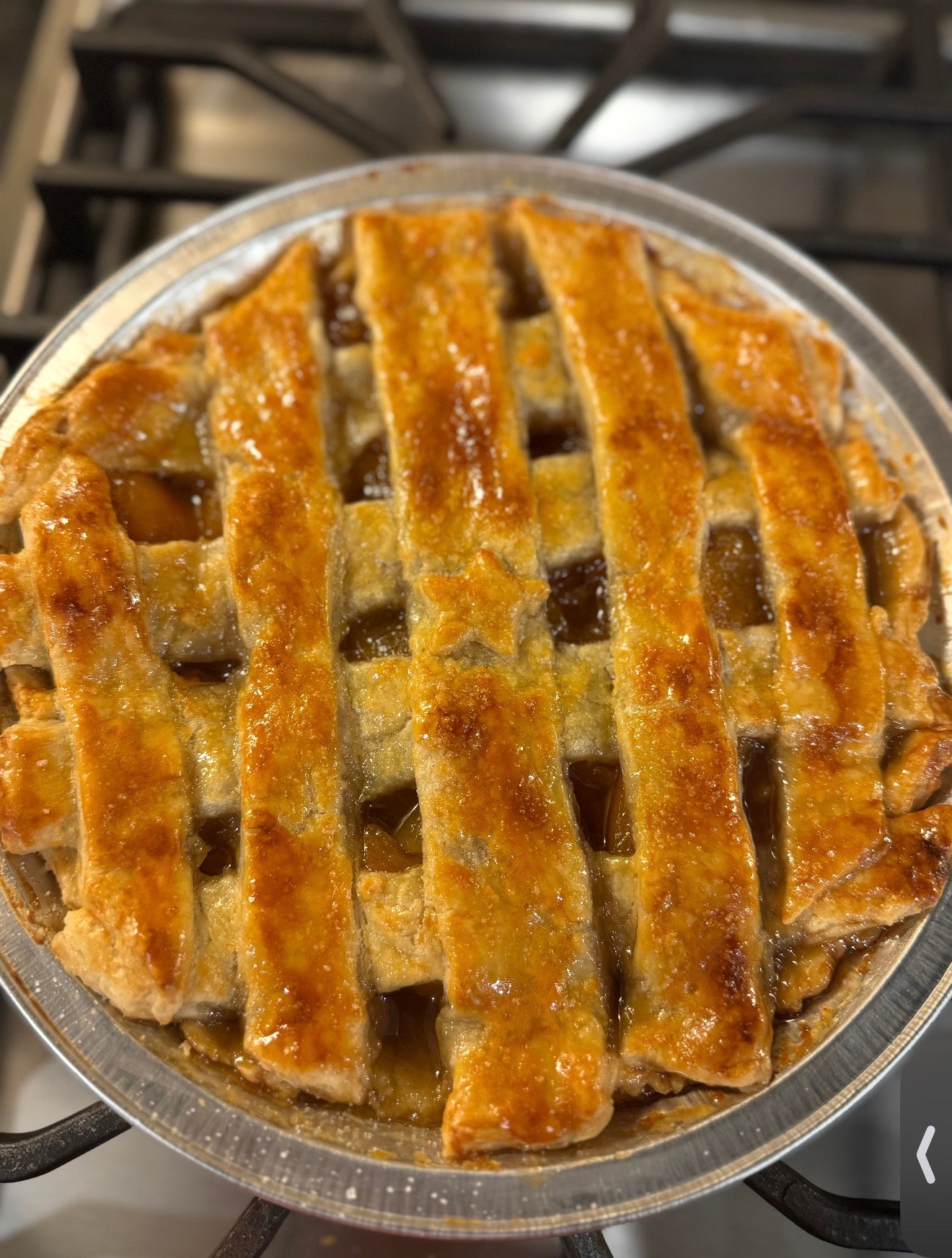 Peach Cobbler Pie – Starr Bakery